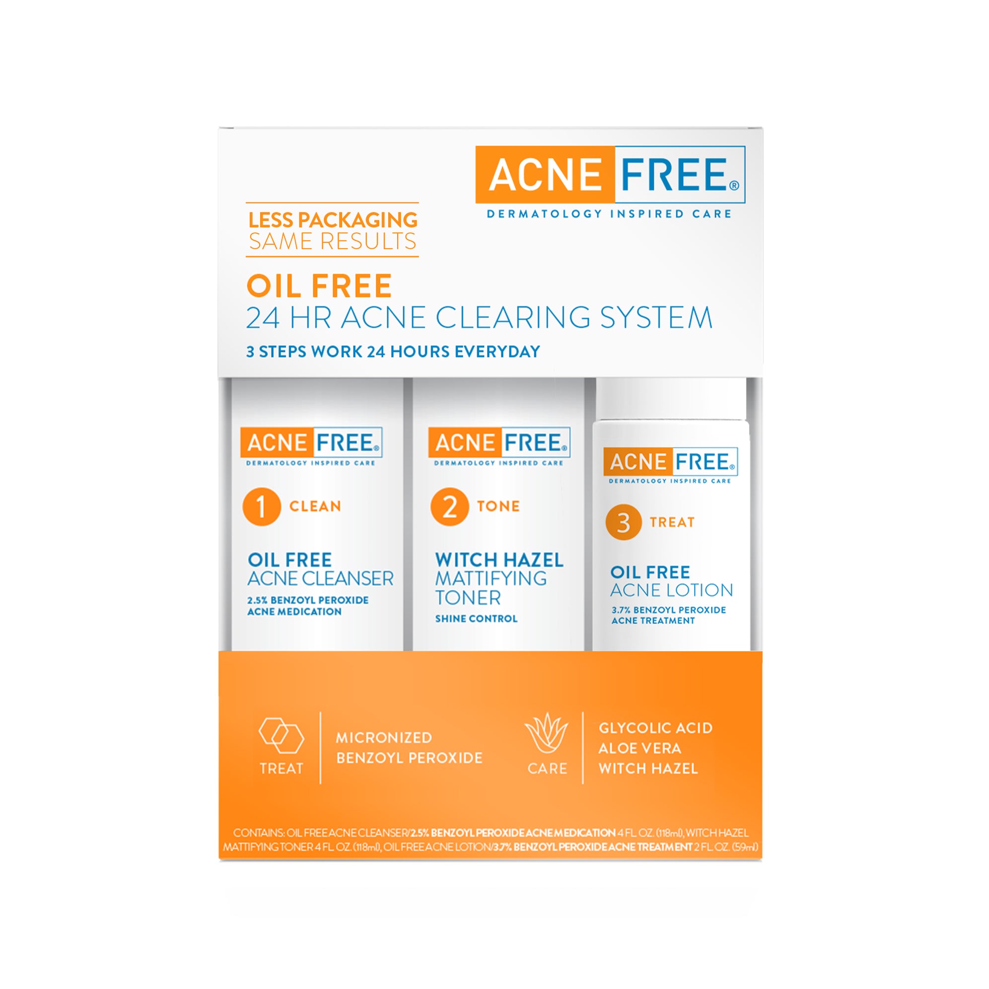 ACNE FREE - DERMATOLOGY INSPIRED CARE